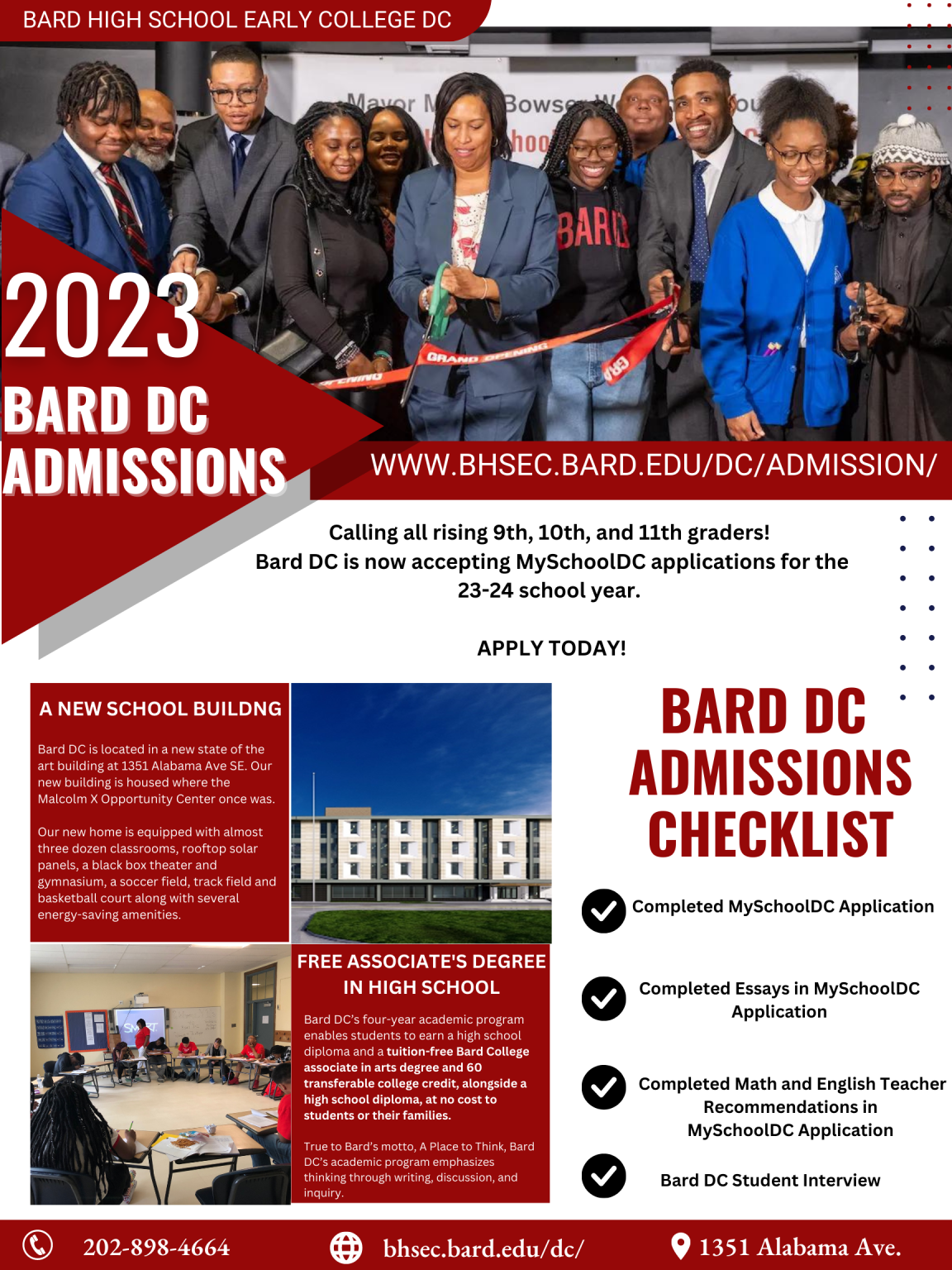 Admission – BEC DC